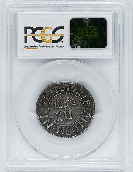 1652 OAK TREE SHILLING, OAK TREE, IN AT BOTTOM | Rare Coin Wholesalers ...