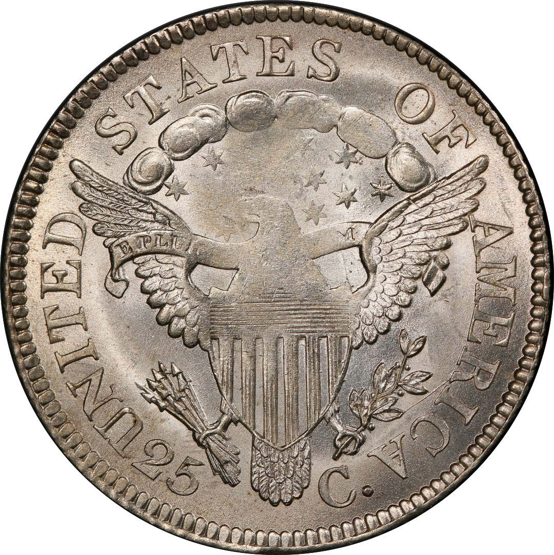 1806 DRAPED BUST 25C, HERALDIC EAGLE | Rare Coin Wholesalers, a S.L ...