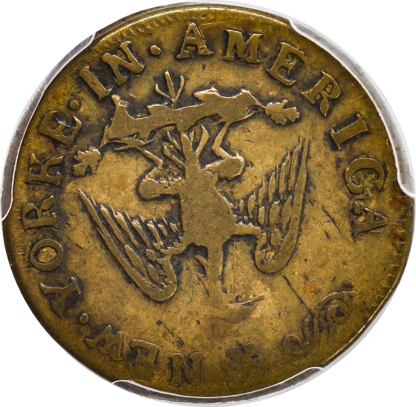 NEW YORKE BRASS TOKEN | Rare Coin Wholesalers, a S.L.Contursi Company