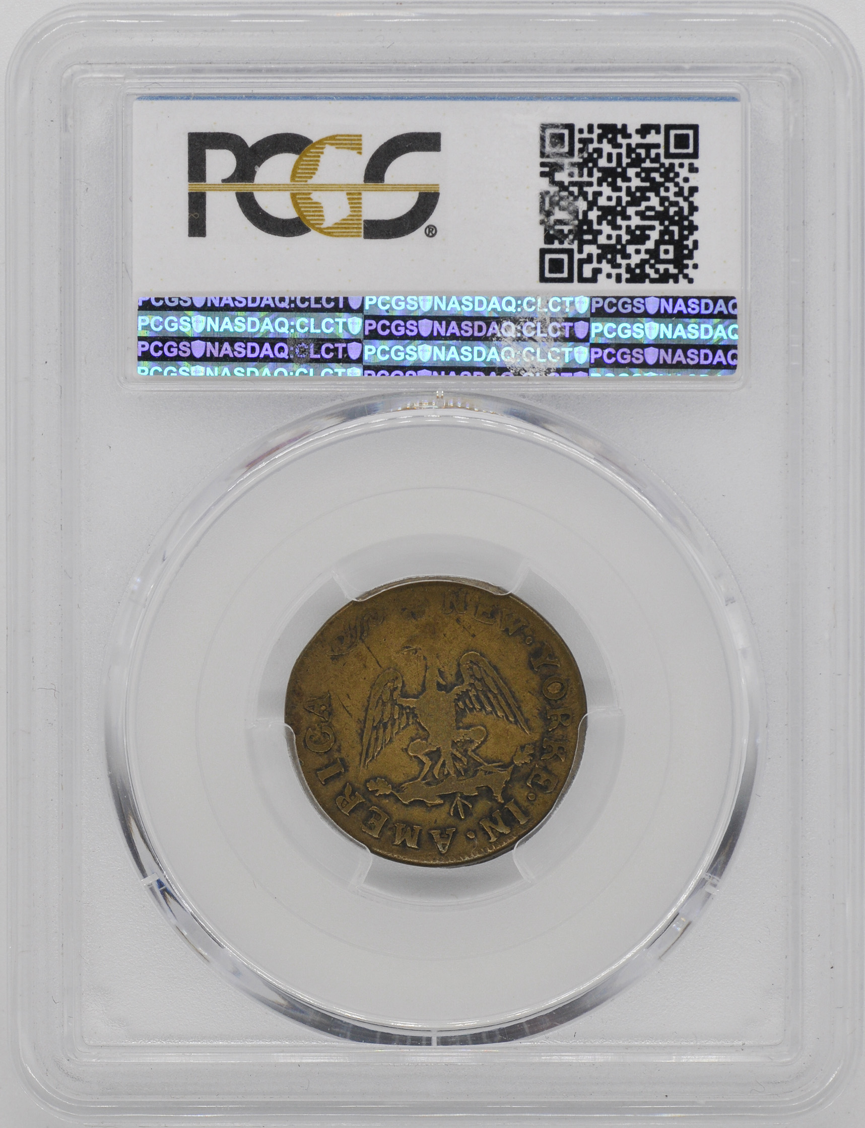 NEW YORKE BRASS TOKEN | Rare Coin Wholesalers, a S.L.Contursi Company