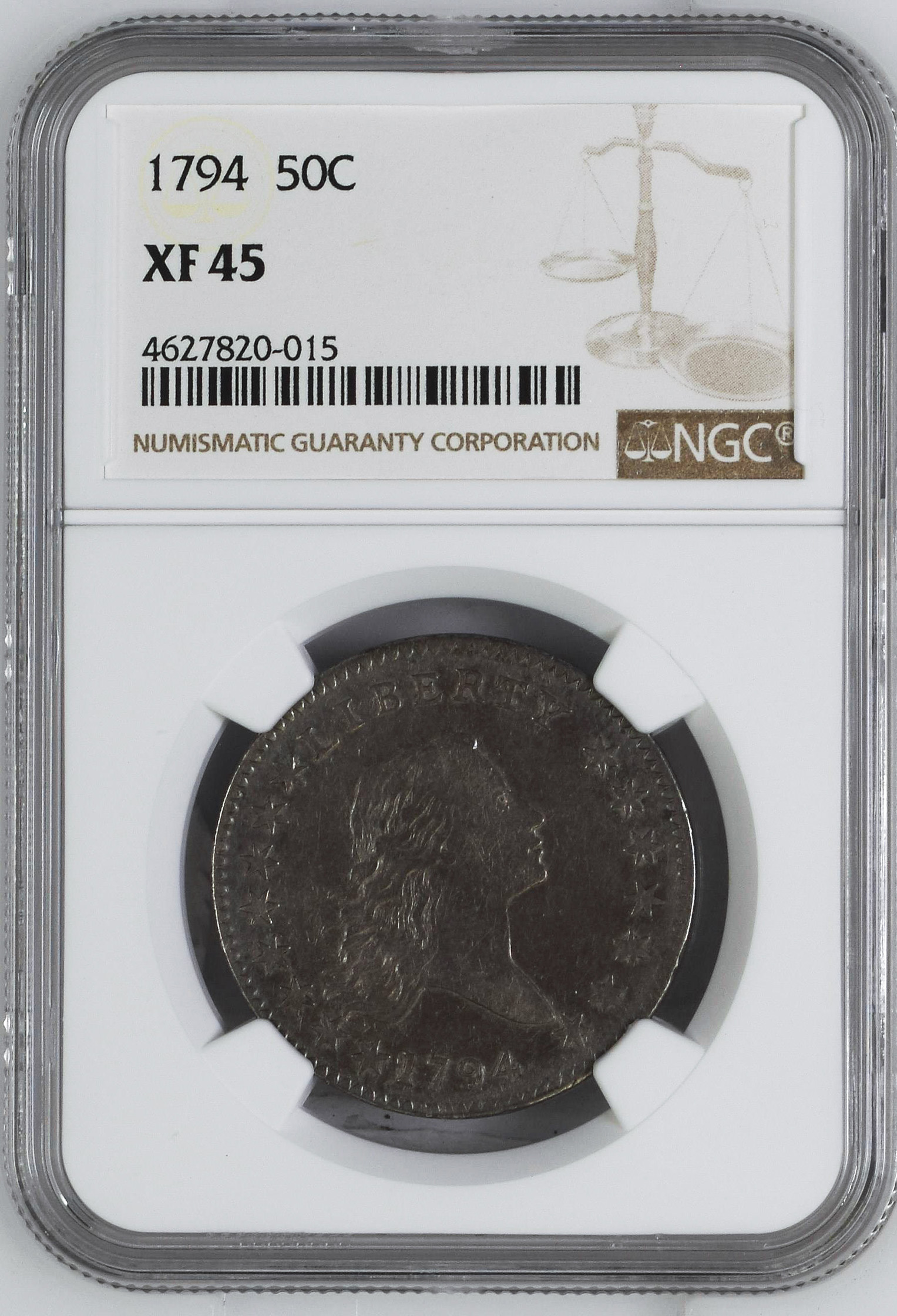 Flowing Hair Half Dollar (1794-1795) - Coins for sale on Collectors Corner