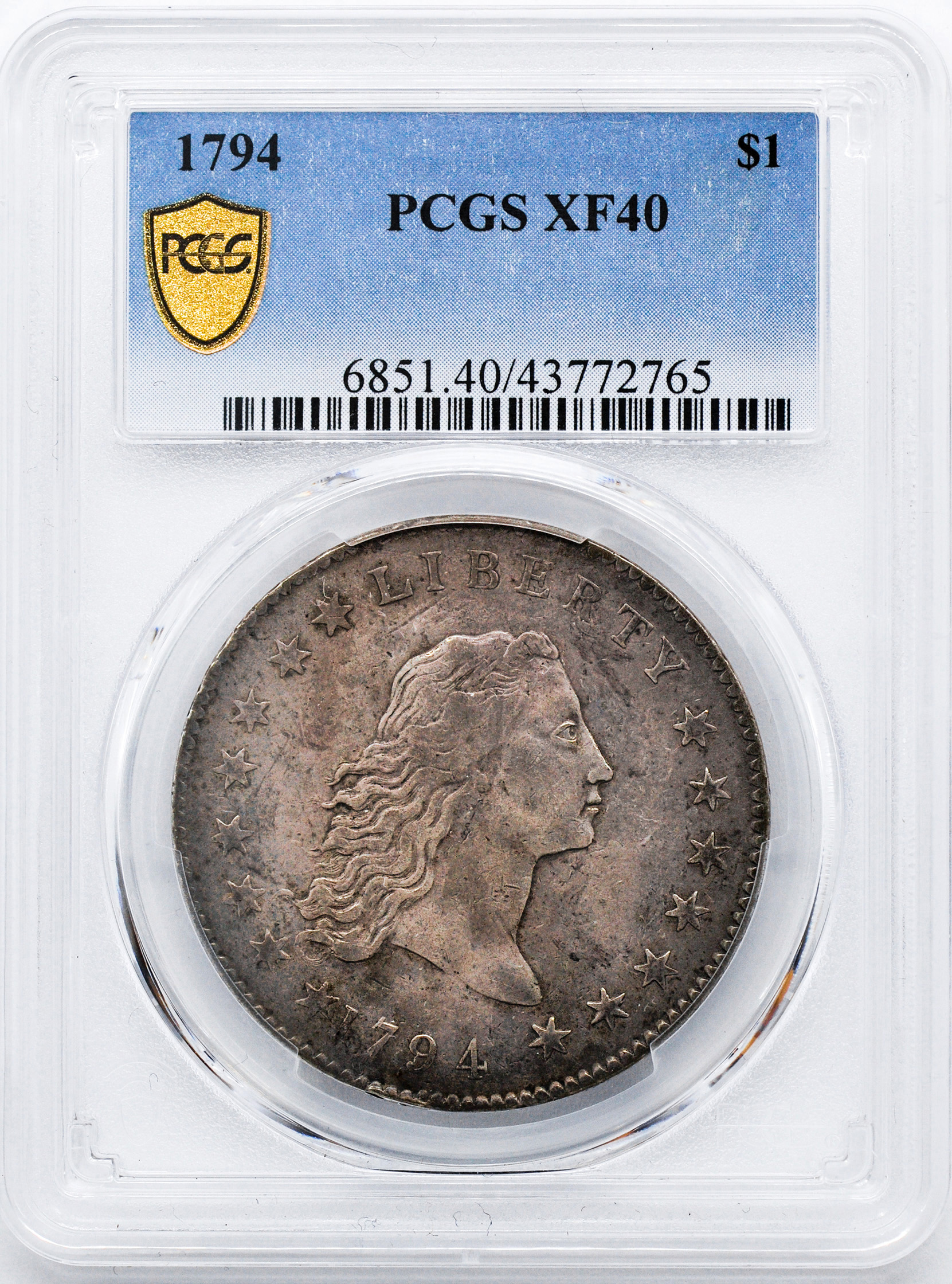 Flowing Hair Dollar (1794-1795) - Coins for sale on Collectors Corner