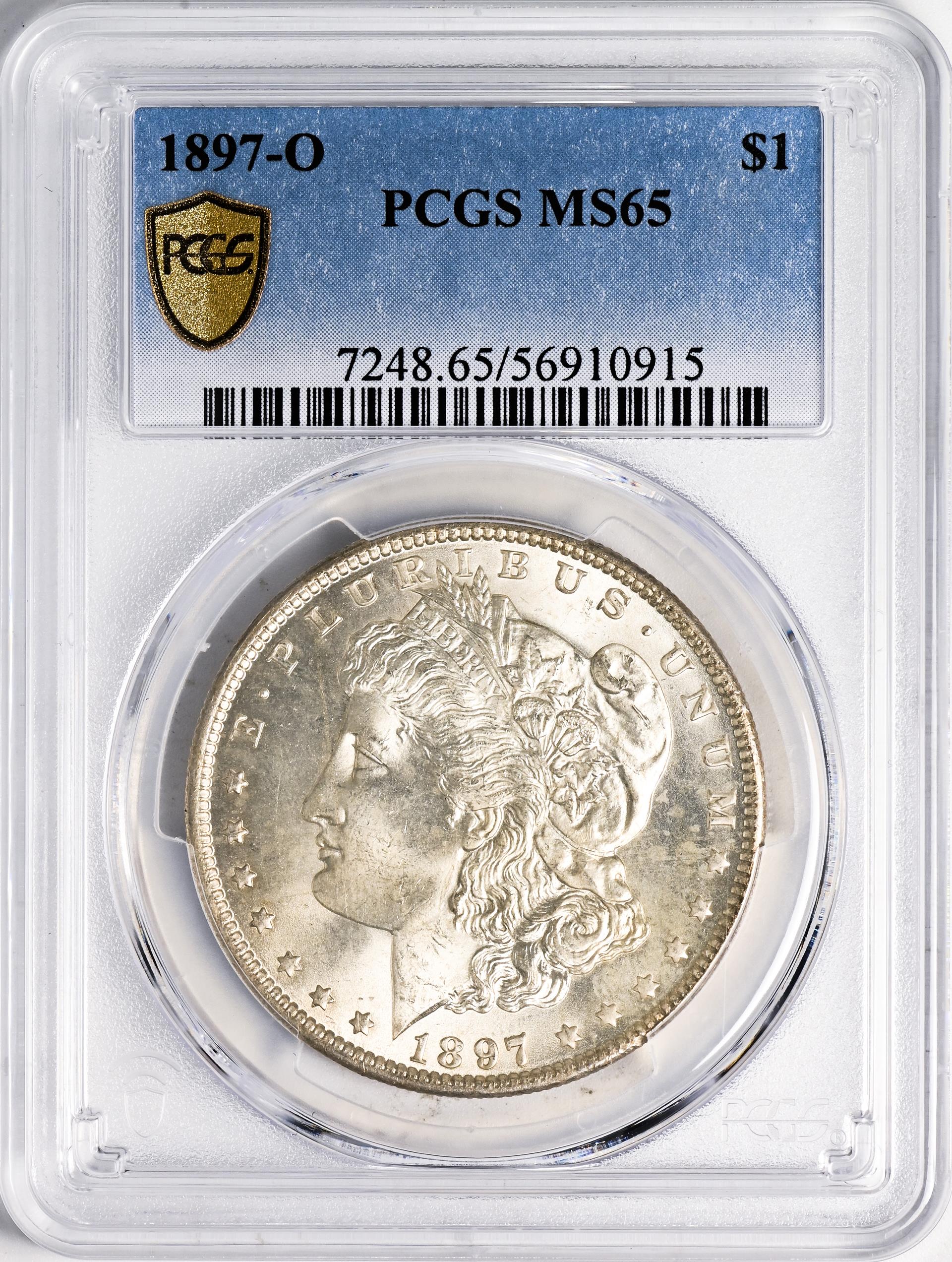 Collectors Corner - 1897-O $1 MS65 PCGS - #64638995