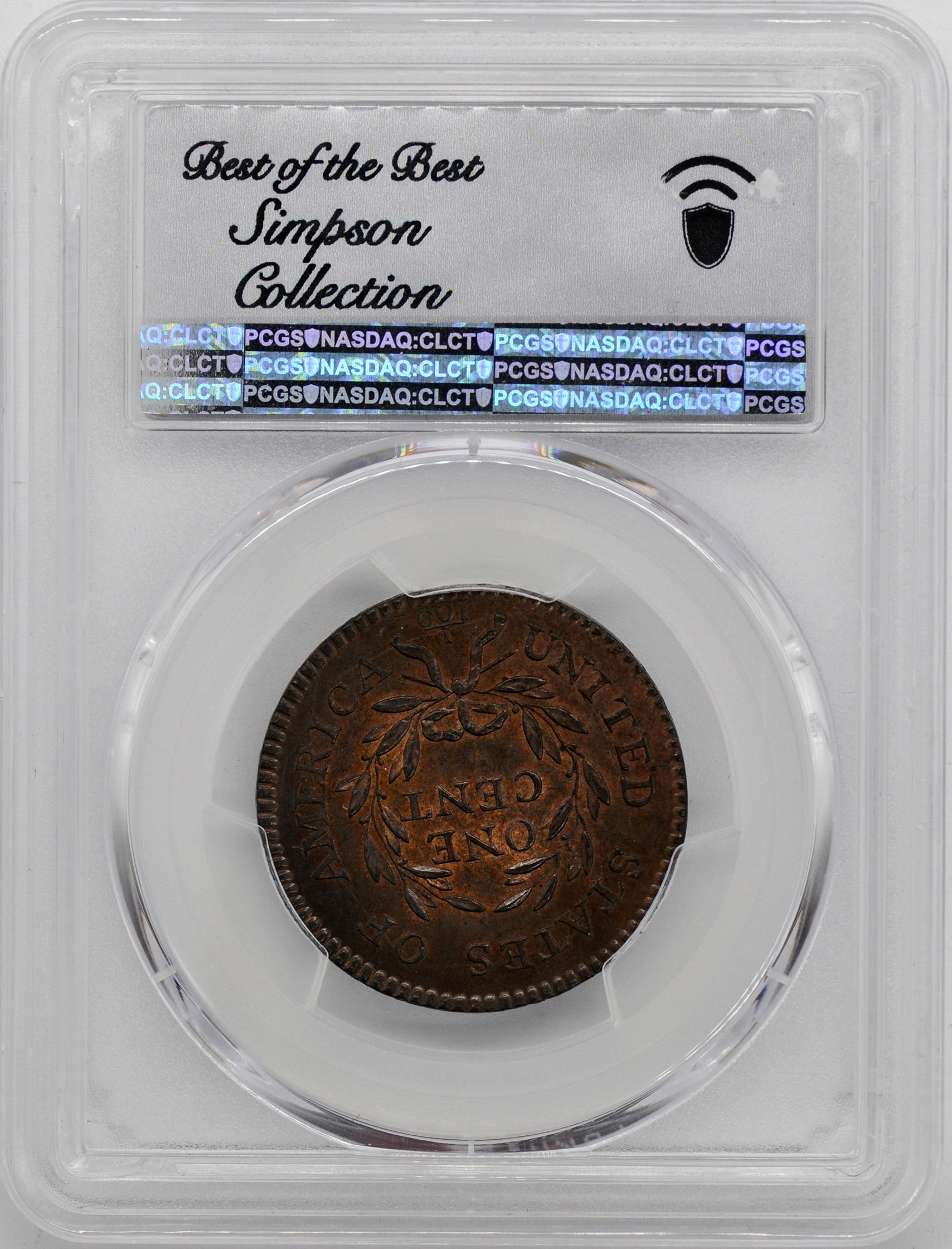 1795 FLOWING HAIR LARGE 1C, LETTERED EDGE | Rare Coin Wholesalers, a S ...